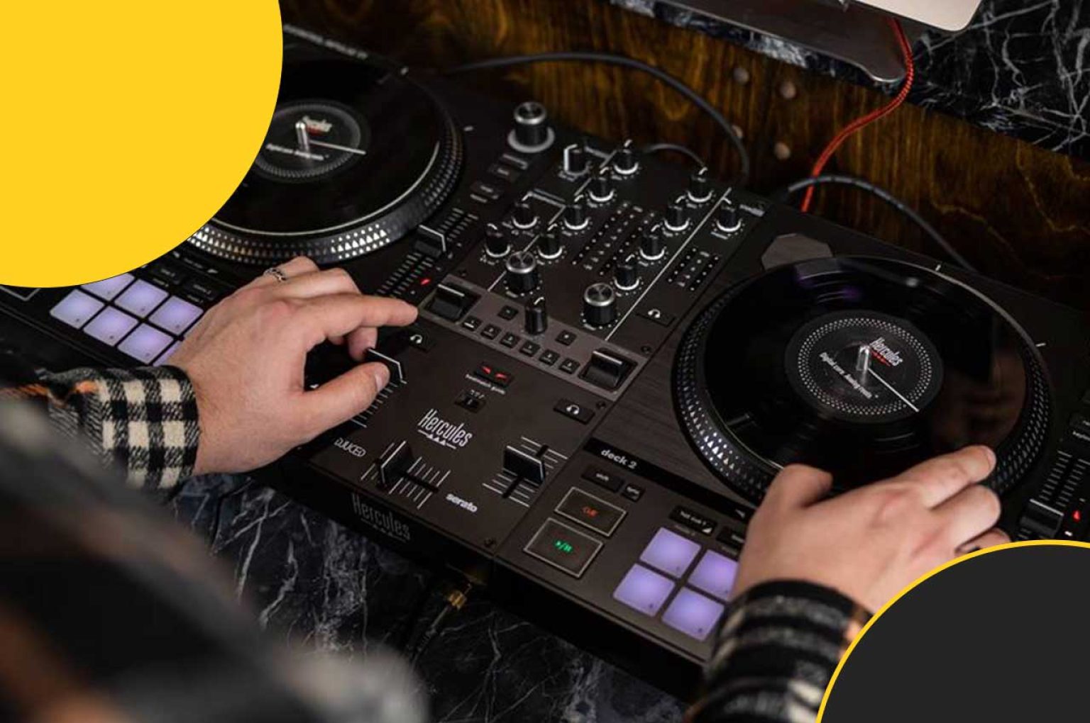 Descubre los Increíbles Platos Motorizados de Hercules DJControl ...